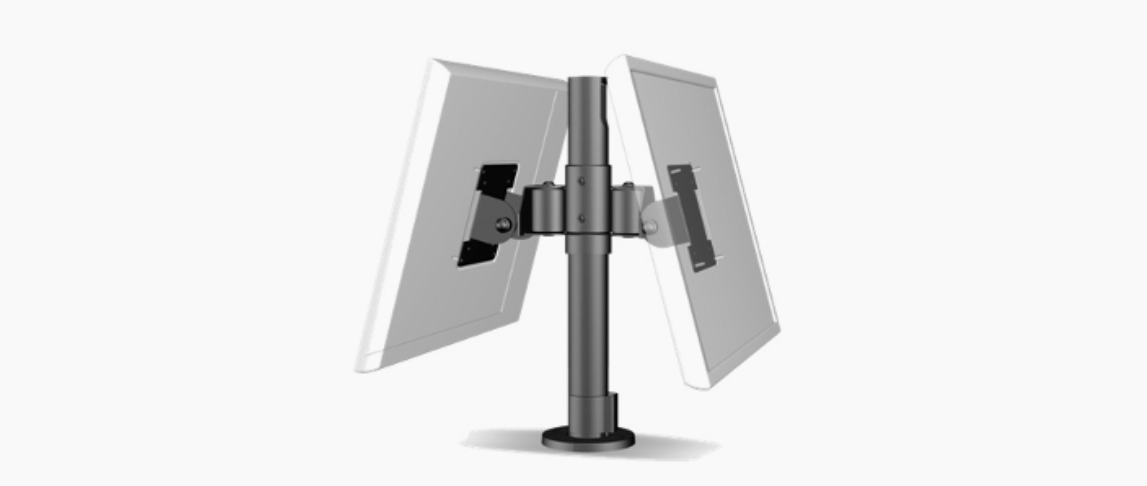Spacepole Dual Screen Mount Kit - iPOS