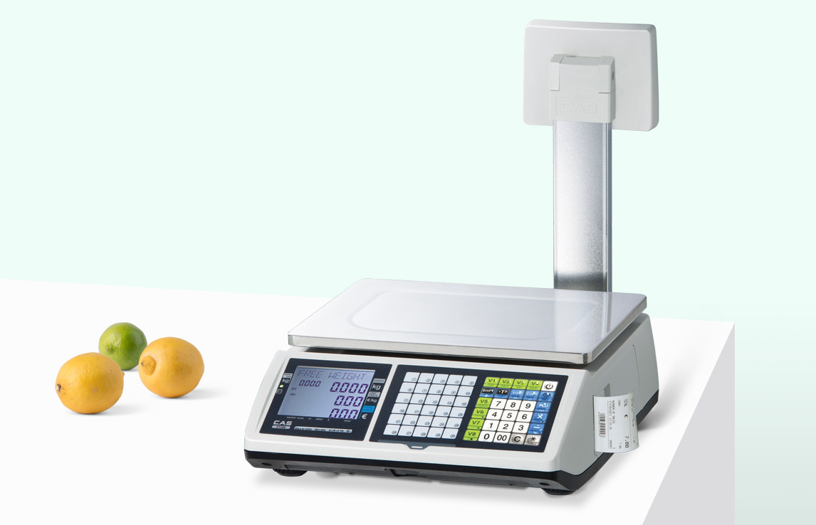CAS CT100 Ticket Printing Scale - iPOS